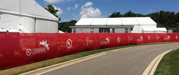 Event Fence Screen Logos & Lettering - Midwest Cover